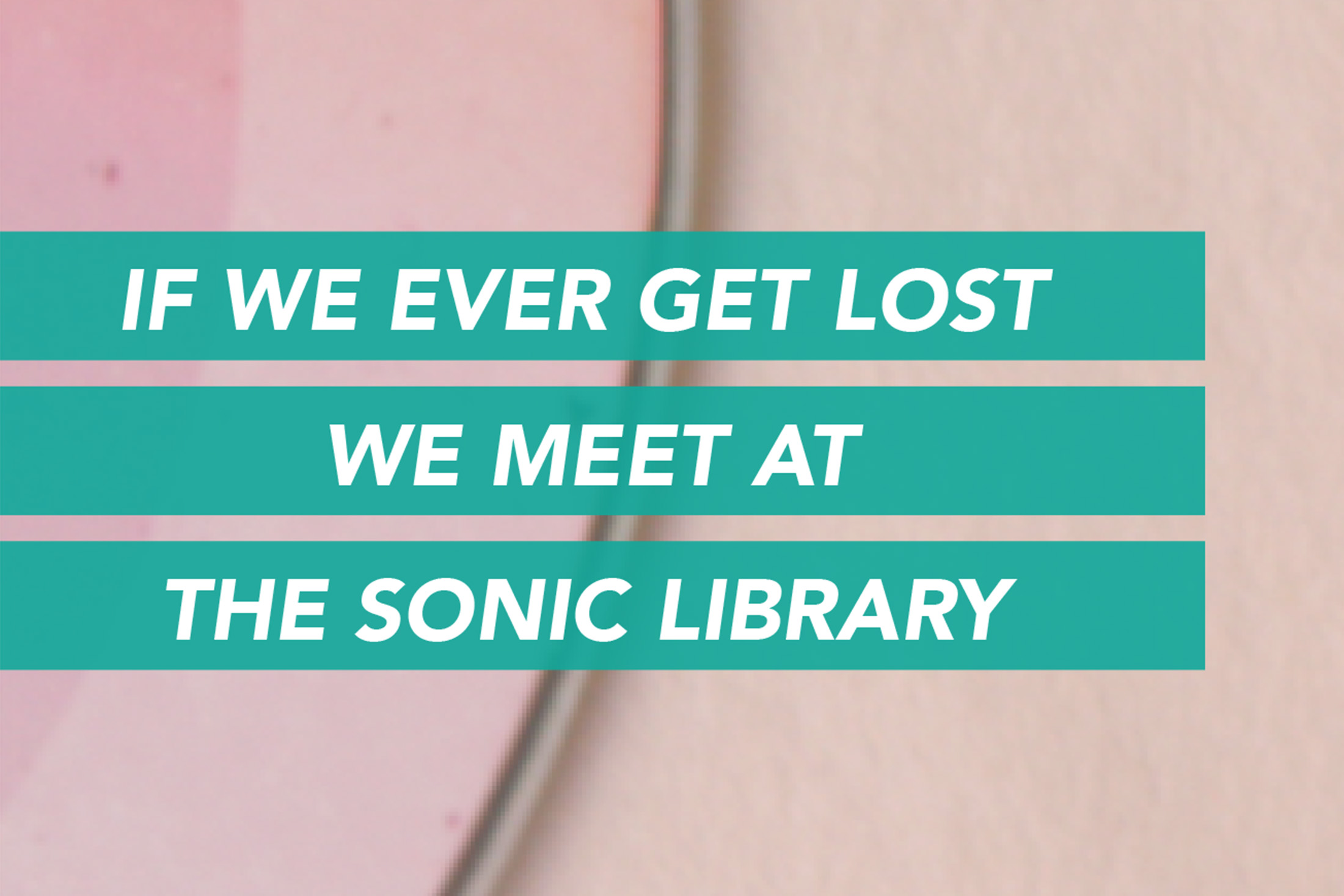 The Sonic Library | MFA DSI Design for Social Innovation - School of ...